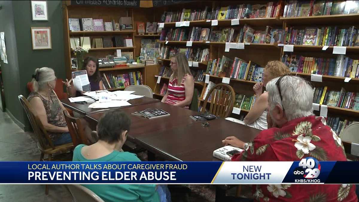 Local author speaks about elder abuse, fraud