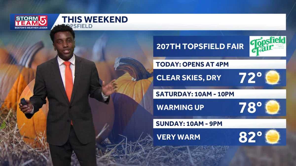 Video: Toasty weekend ahead as temps head into 80s