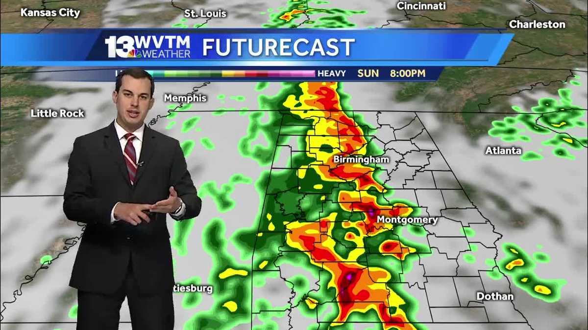 Adrian Castellano's Sunday forecast