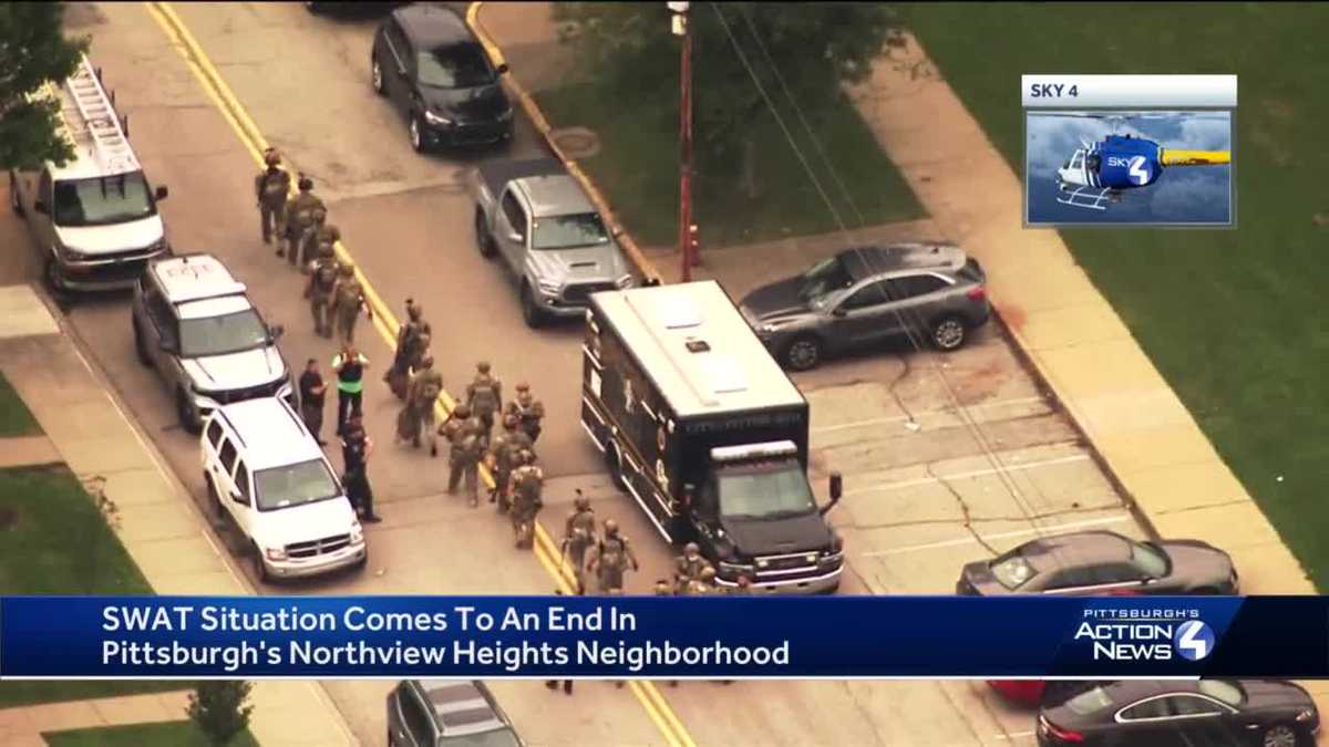 SWAT team called to home in Pittsburgh’s Northview Heights neighborhood
