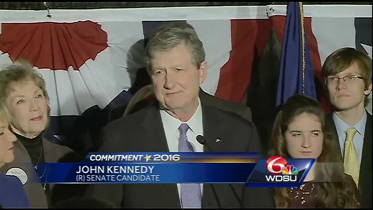 Republican John Kennedy elected as new Senator