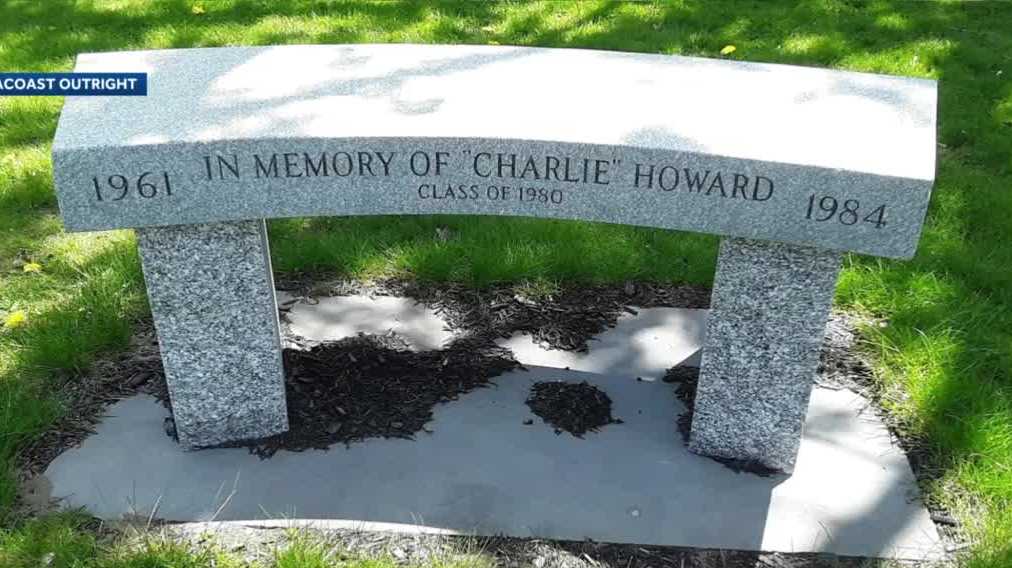 Bench at NH high school dedicated in honor of Charlie Howard