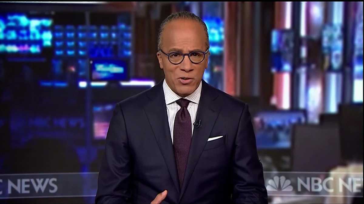 Travers Mackel, Gina Swanson interview NBC's Lester Holt on two-night ...