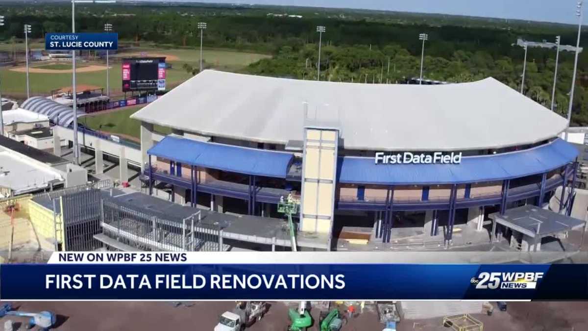 Major renovations are underway at First Data Field in PSL