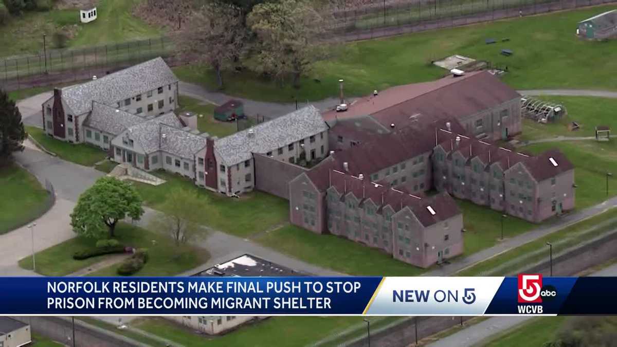 Mass. town makes final push to stop prison from becoming migrant shelter
