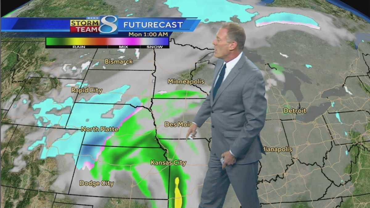 KCCI 8 video weather forecast