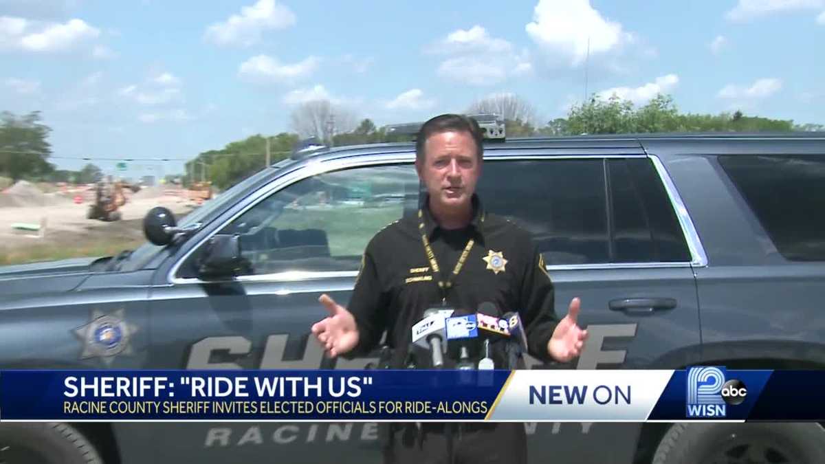 Racine County sheriff: Ride with us