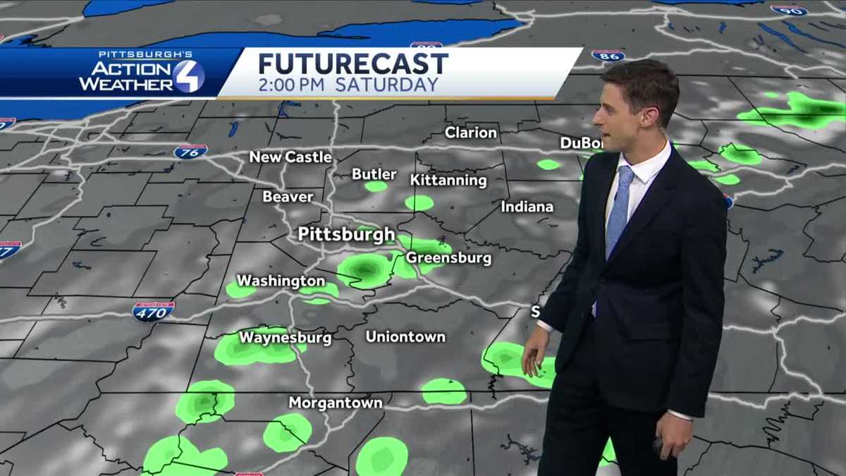 Pittsburgh Weather: Storms around for the start of the weekend