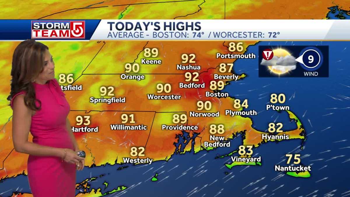Video: Day 5 of heat wave before relief arrives