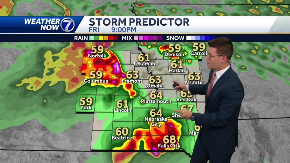 Strong to severe storms likely Friday evening, night