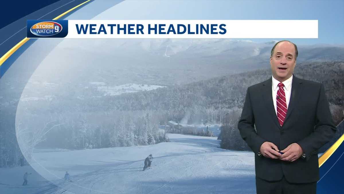 NH forecast video: Wet snow, heavy rain moves in Thursday