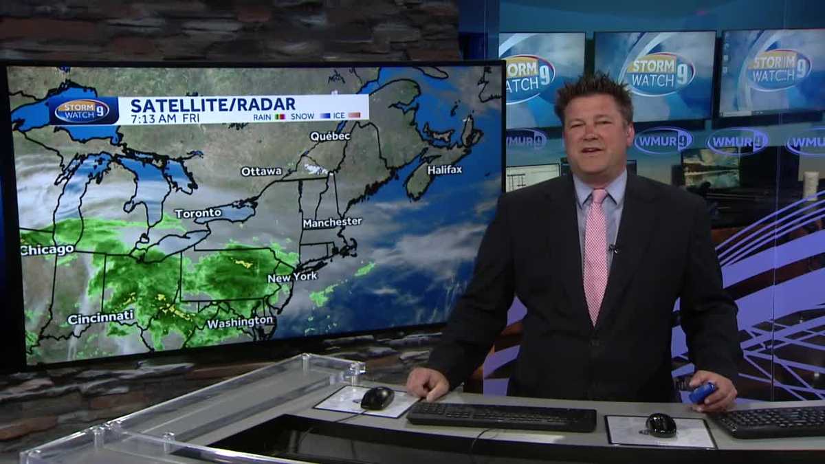 NH forecast video: Storm system stays south of NH over weekend
