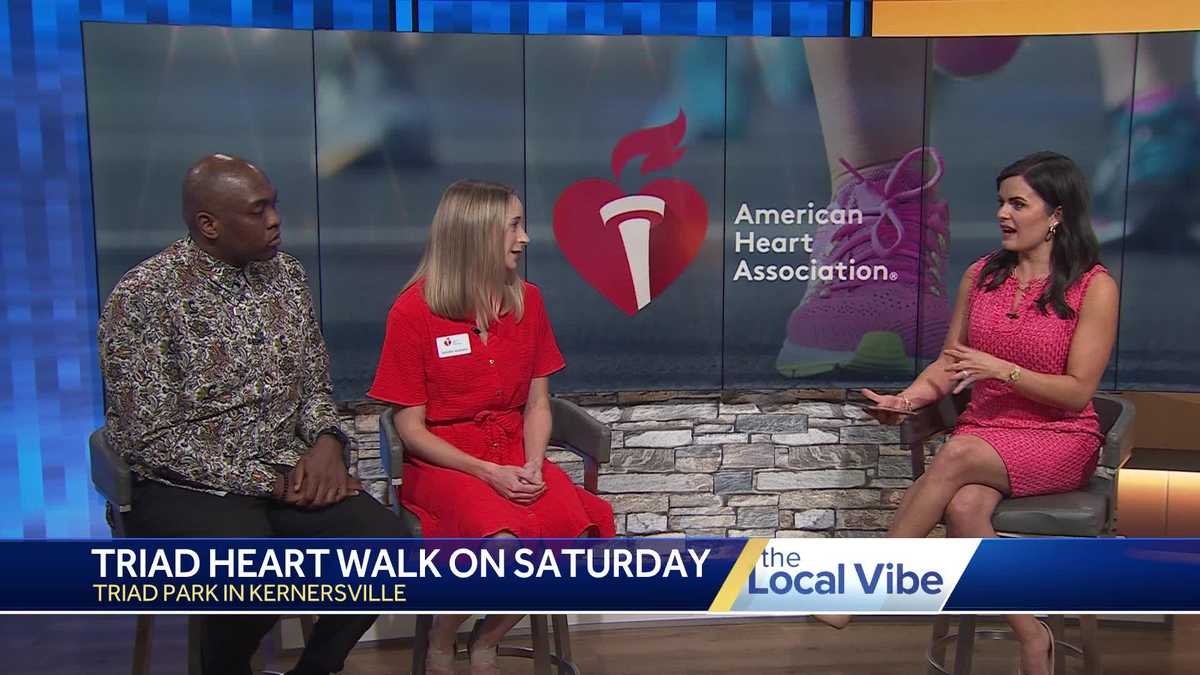 The Triad Heart Walk returns to Kernersville Saturday, October 4