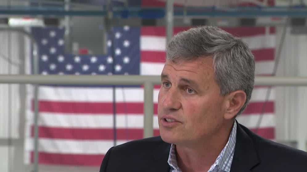 GOP governor candidate says he's raised close to $1 million