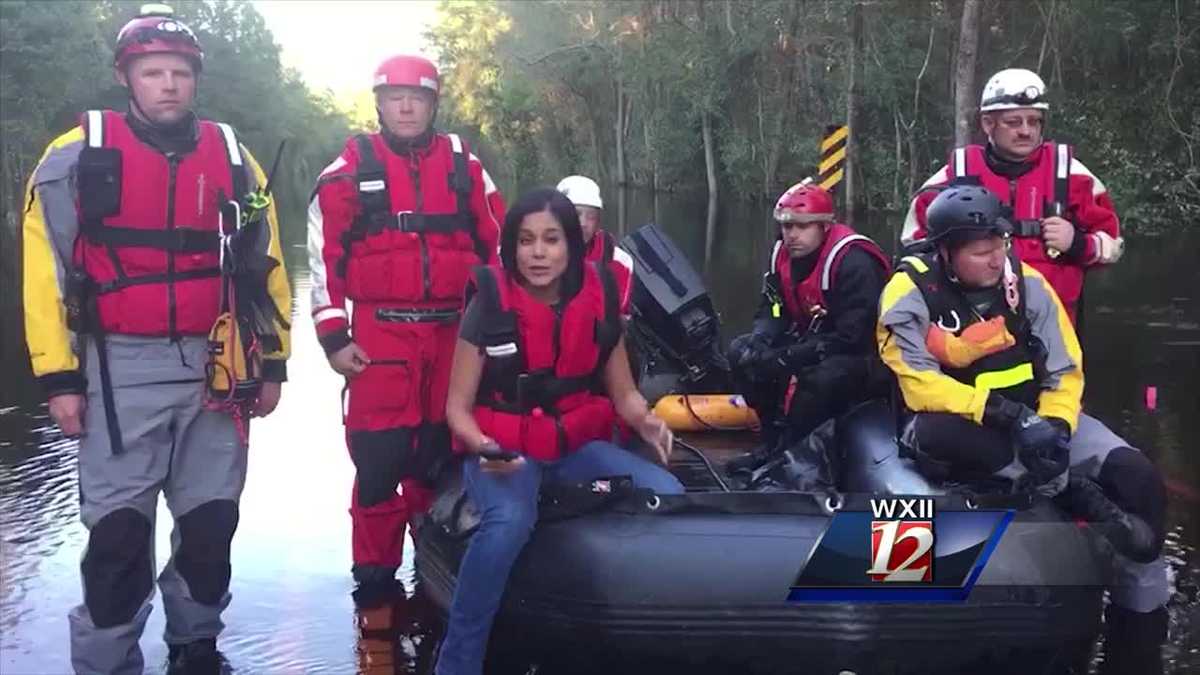 WSFD Water Rescue crew helps flood victims