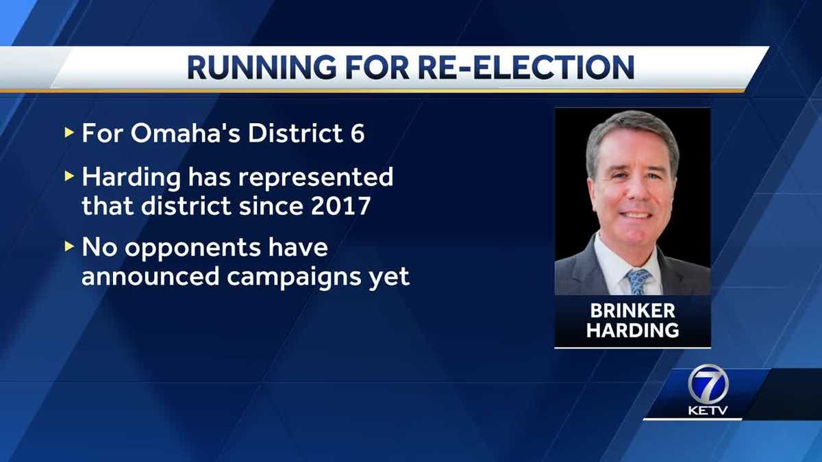 Omaha city councilman Brinker Harding announces reelection campaign
