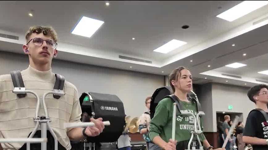 Slippery Rock marching band to perform in London