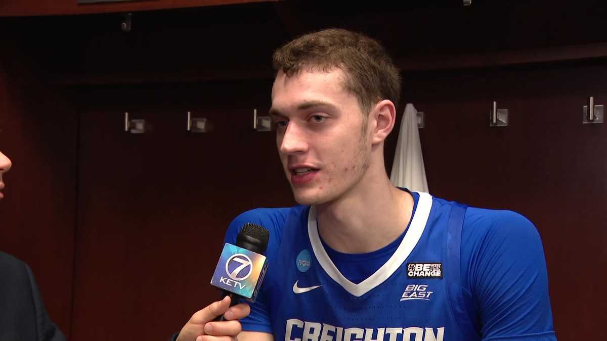Locker room interviews following Creighton's Sweet 16 loss