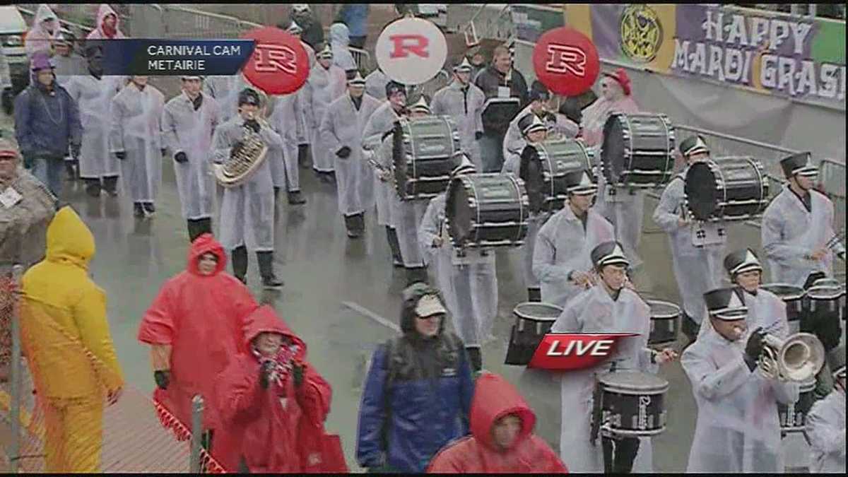 Rummel Raider Band salutes Argus Royal Court
