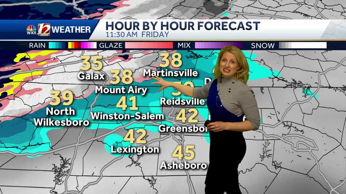 WATCH: Chilly Thursday and Wintry Mix Possible Overnight!