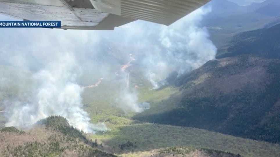 Northern New Hampshire fire 'nearly contained'