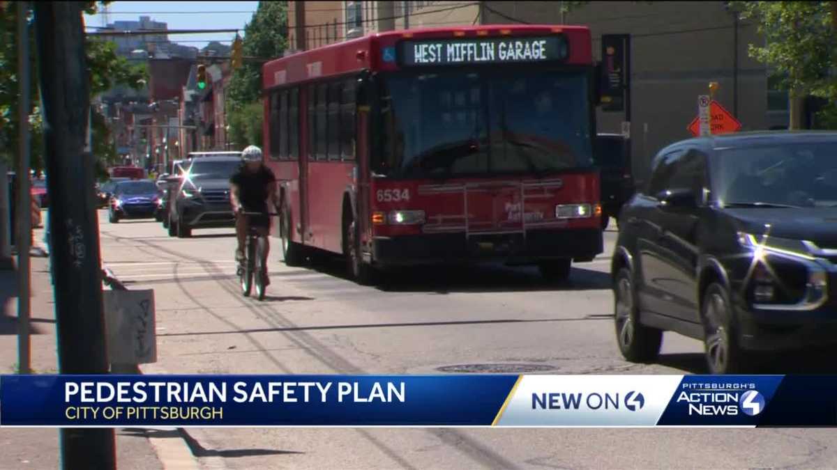 Pittsburgh's Pedestrian Safety Action Plan revealed