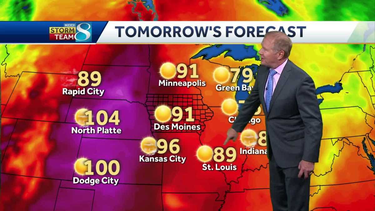 Overnight Iowa weather forecast June 15, 2021