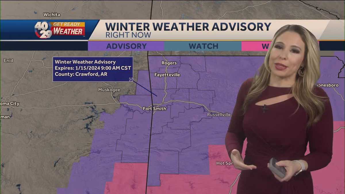 Dangerously cold conditions