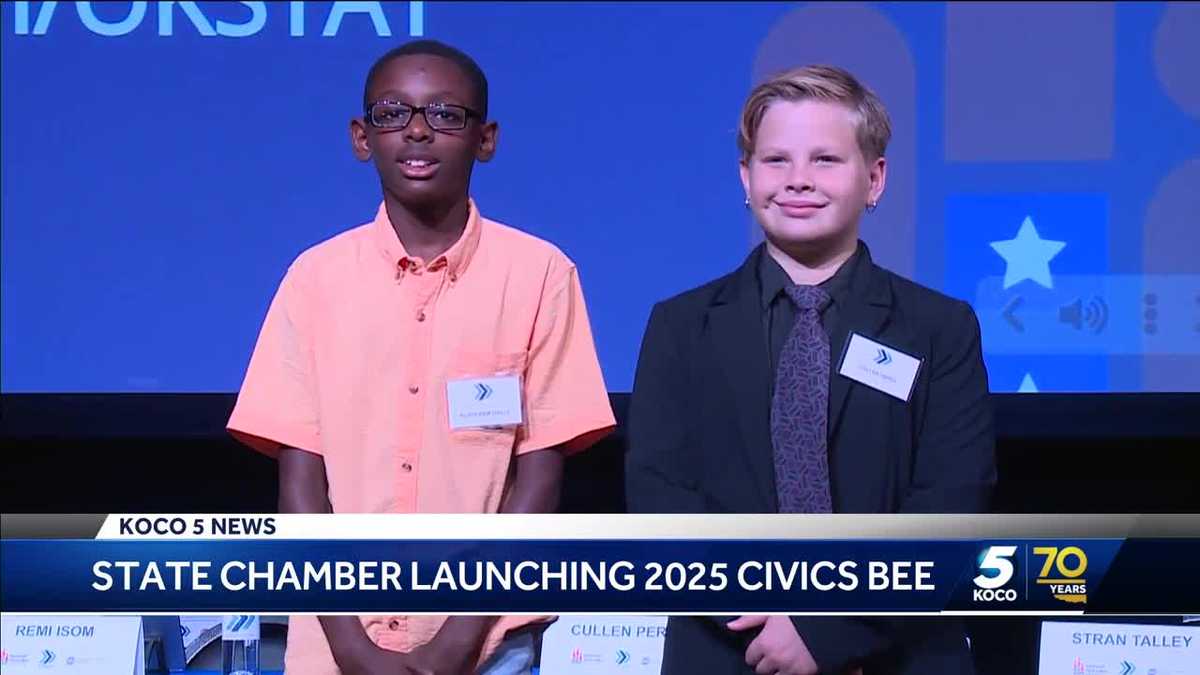 Oklahoma State Chamber launches 2025 National Civics Bee