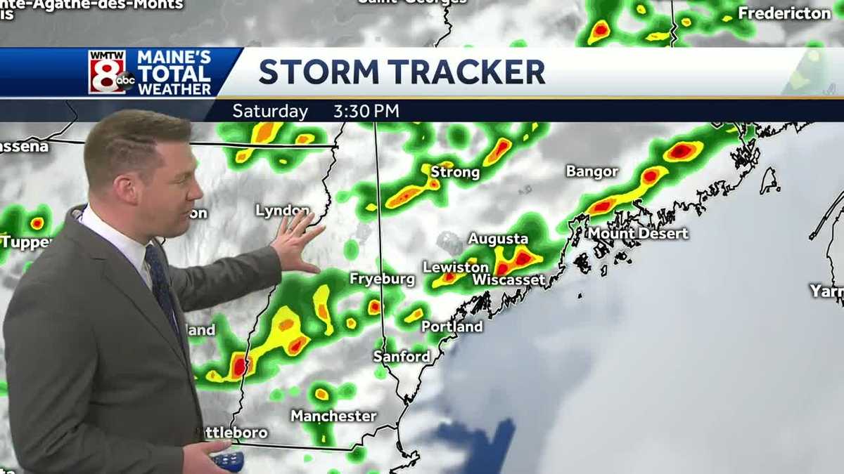 Strong Saturday storms