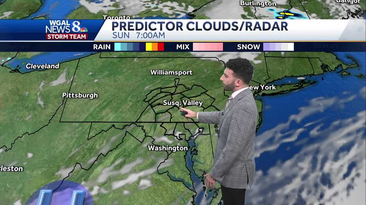 Sunday stays dry; extended forecast is dry with sunshine across south ...