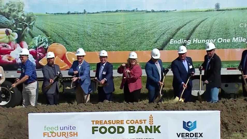 Treasure Coast Food Bank breaks ground on new centralized warehouse