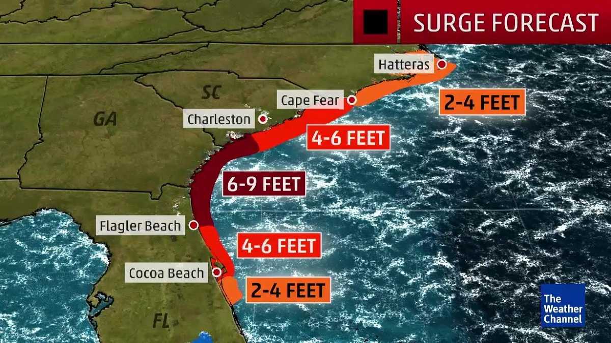 The Big Threat of Storm Surge from Hurricane Matthew