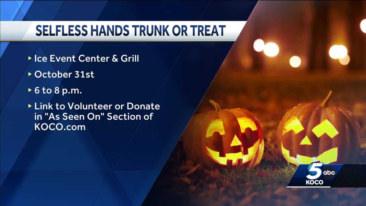 Selfless Hands hosting trunk or treat on Halloween