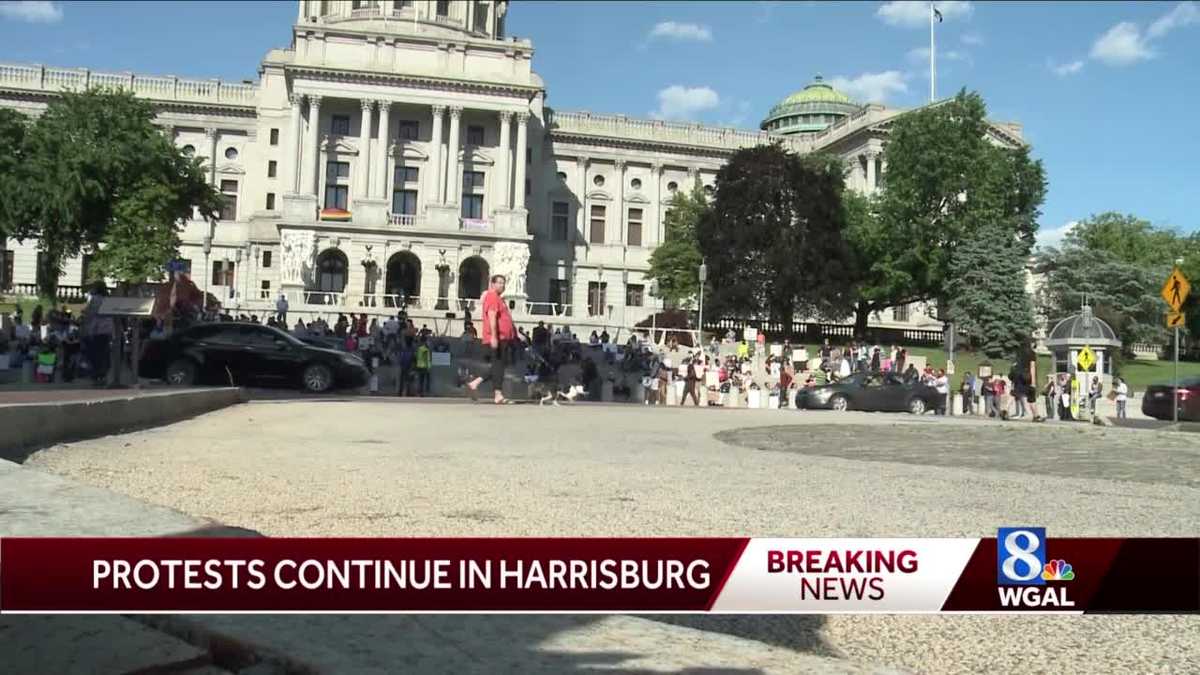 Rally held on Pa. Capitol steps in Harrisburg to protest racial, social ...