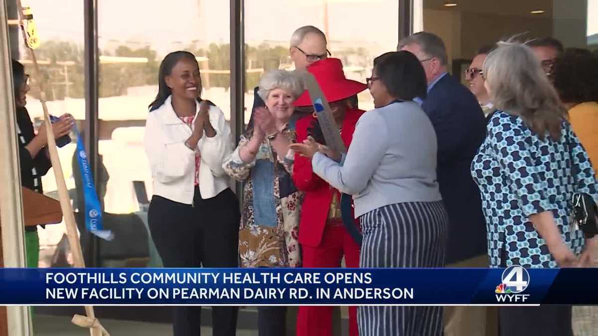 Foothills Community Health Care opens facility in Anderson