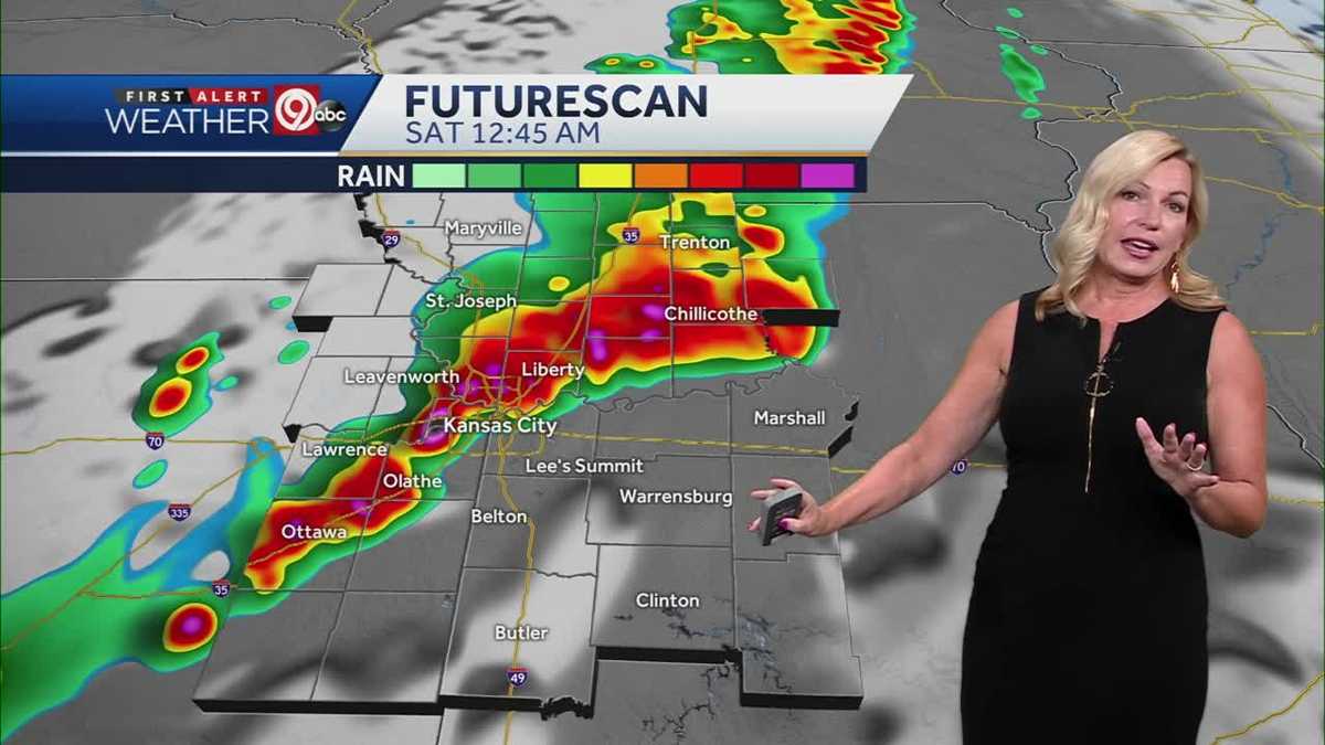 KANSAS CITY WEATHER: Severe storms possible Friday evening into ...