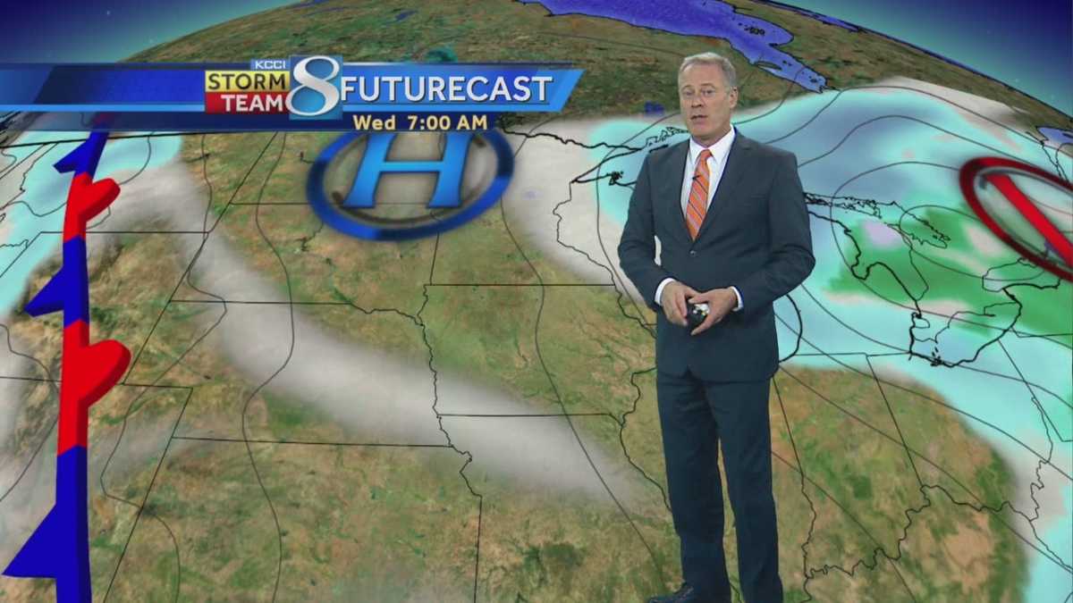 KCCI 8 video weather forecast