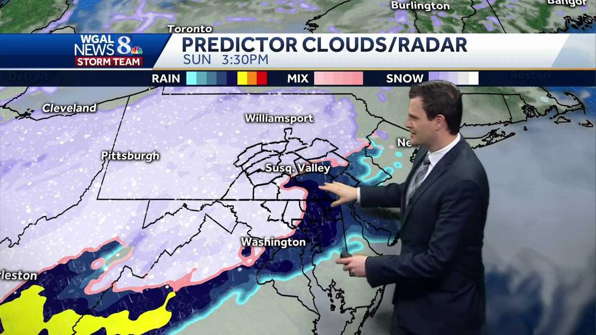 Winter Storm Warning in effect later today; Heavy snow possible