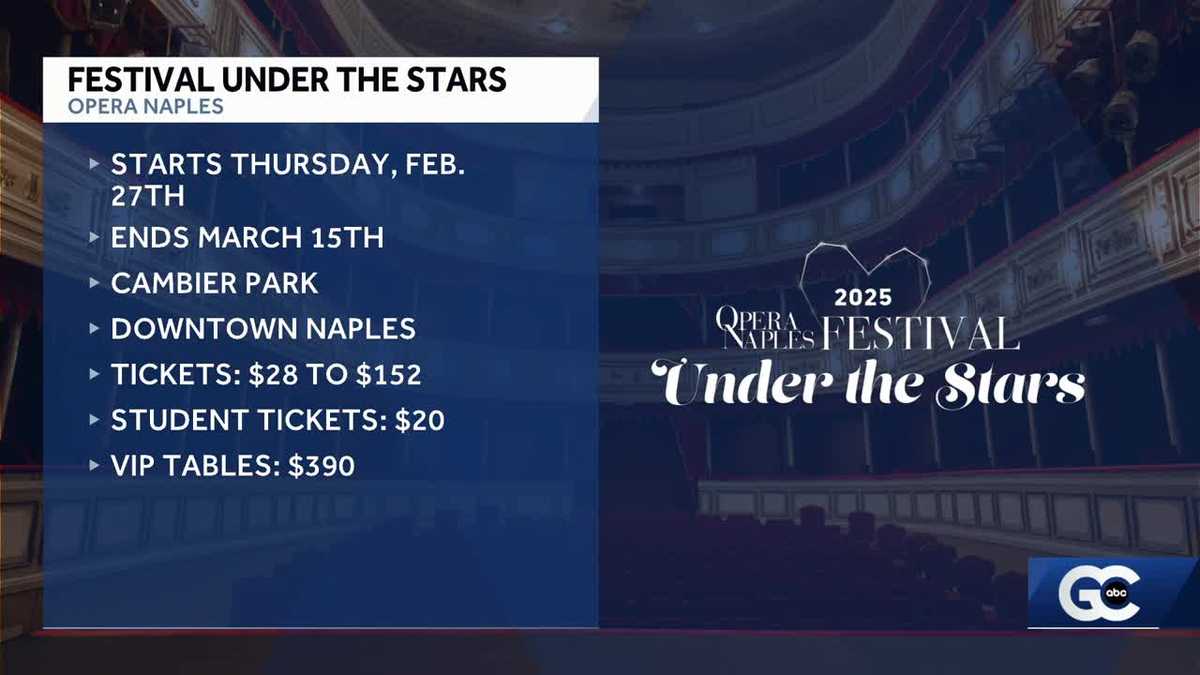 Opera Naples Presents: Festival Under the Stars
