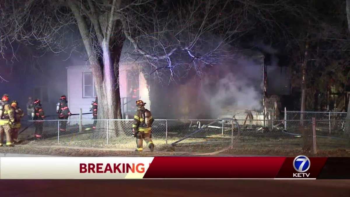 Carter Lake firefighters says fire destroys home