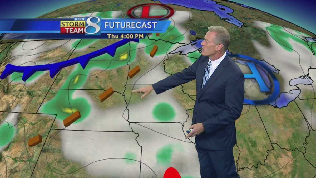 KCCI video weather forecast