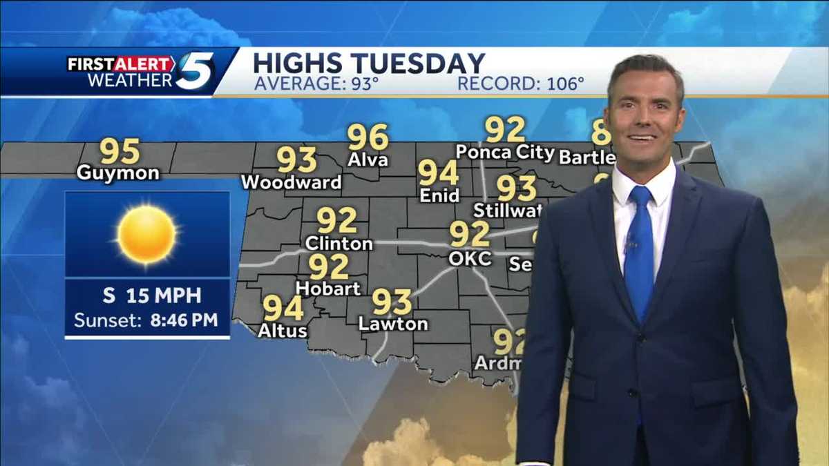 FORECAST: 90s return today
