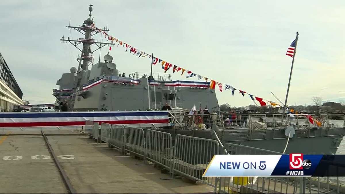 U.S. Navy's new ship named for Massachusetts war hero