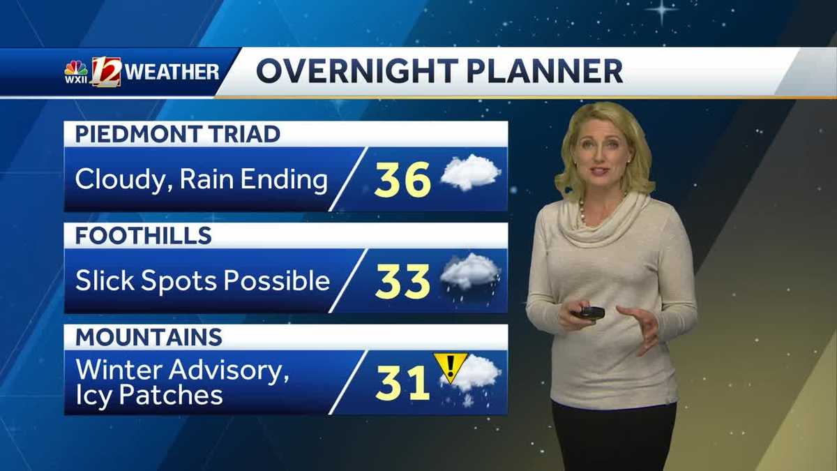 WATCH: Icy Travel Possible Overnight and A Mild Friday!