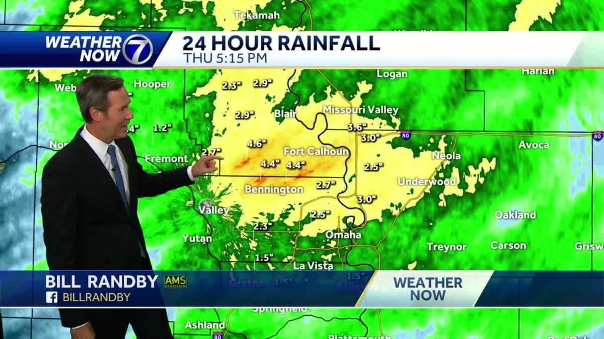 Heavy rain this morning