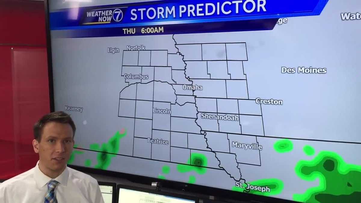 Matt Serwe's tracks snowy weather, temperatures