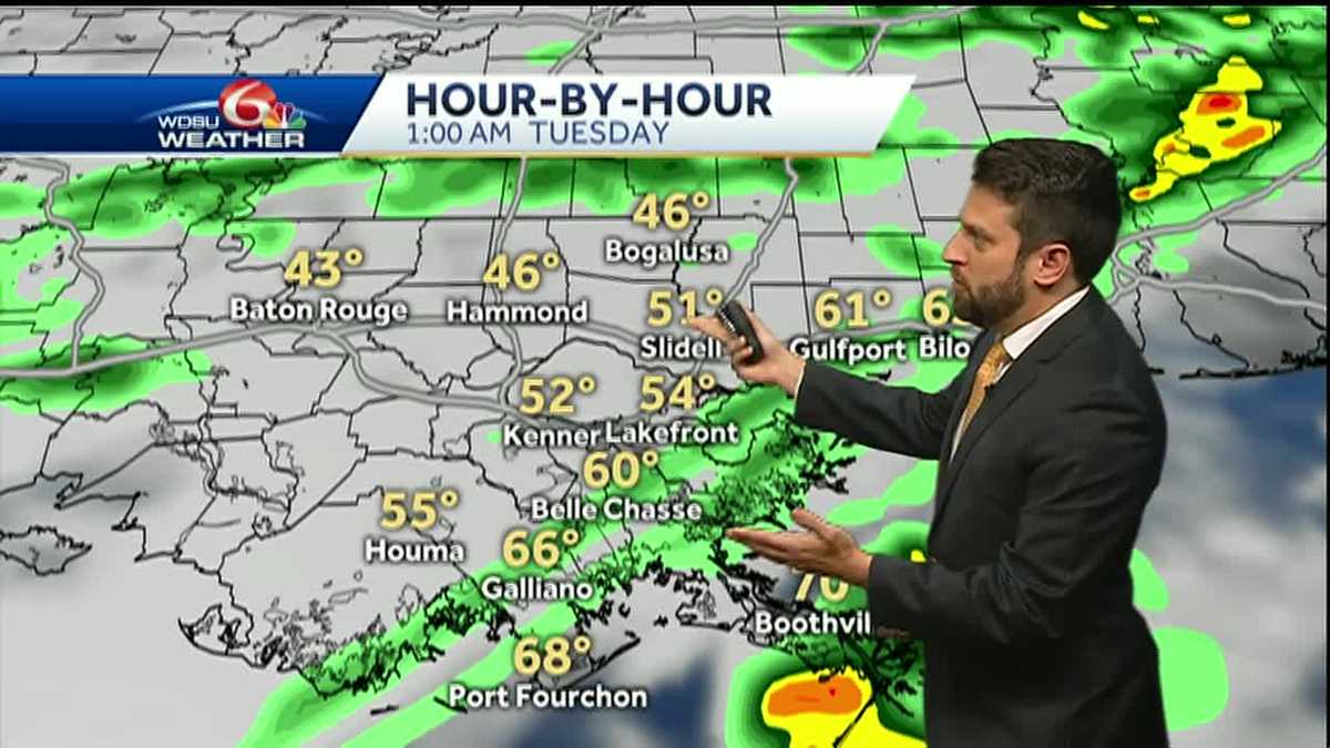 Cold front Monday, very cold Tuesday and Wednesday