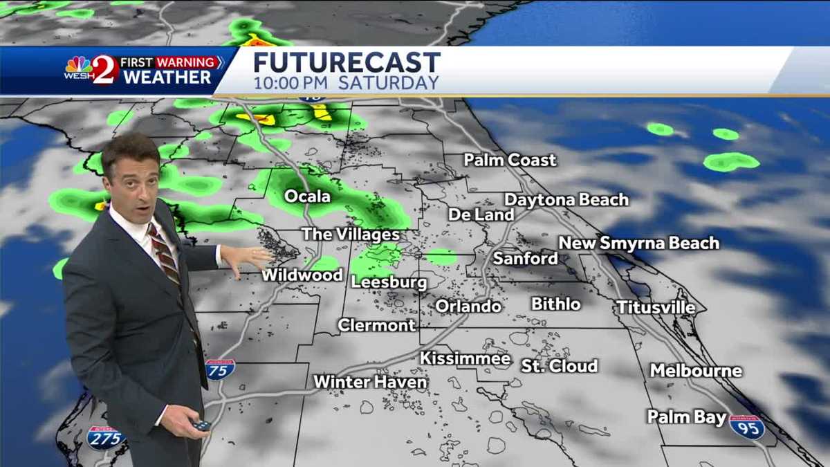 Weekend storm chances will be on the rise!