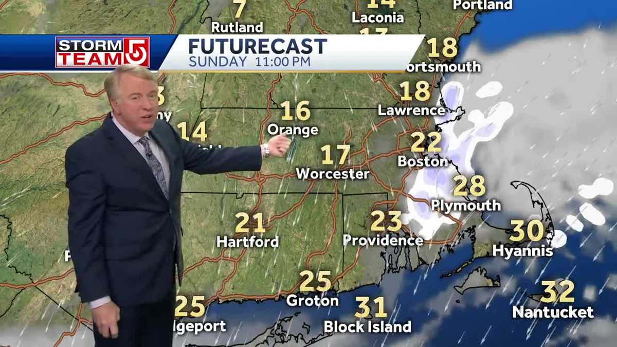 Video: Light ocean effect snow expected overnight